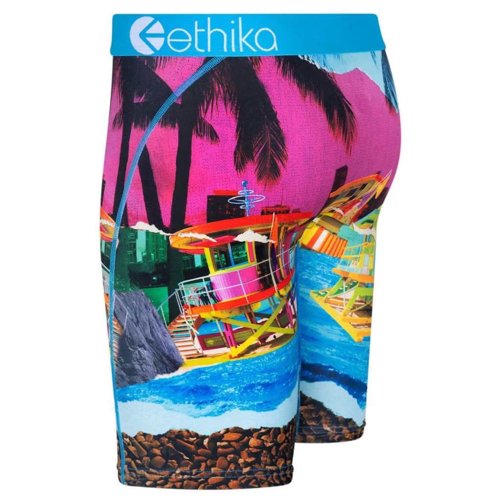 Ethika Underwear Men's Staple Fit Boxer Brief - VACAY DREAMS - Matt ...